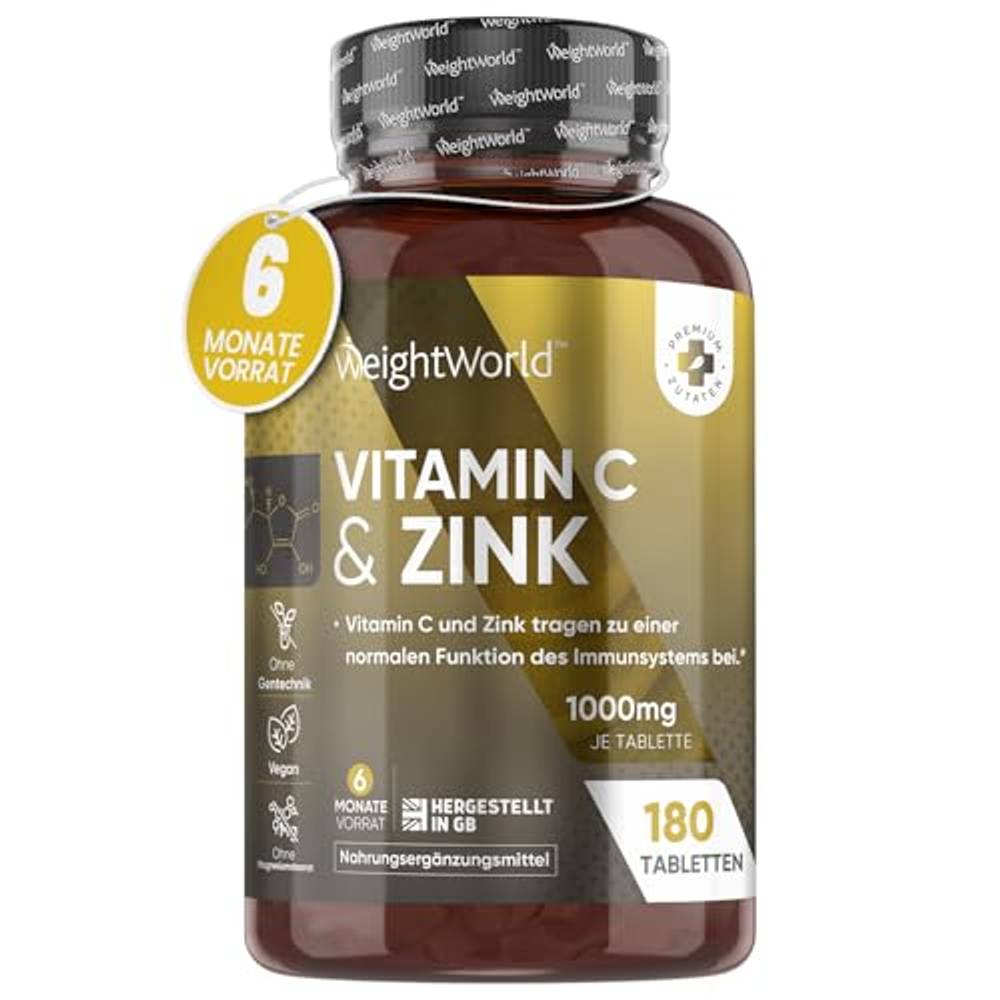 Vitamin C + Zink Test & Vergleich » Top 13 im September 2025