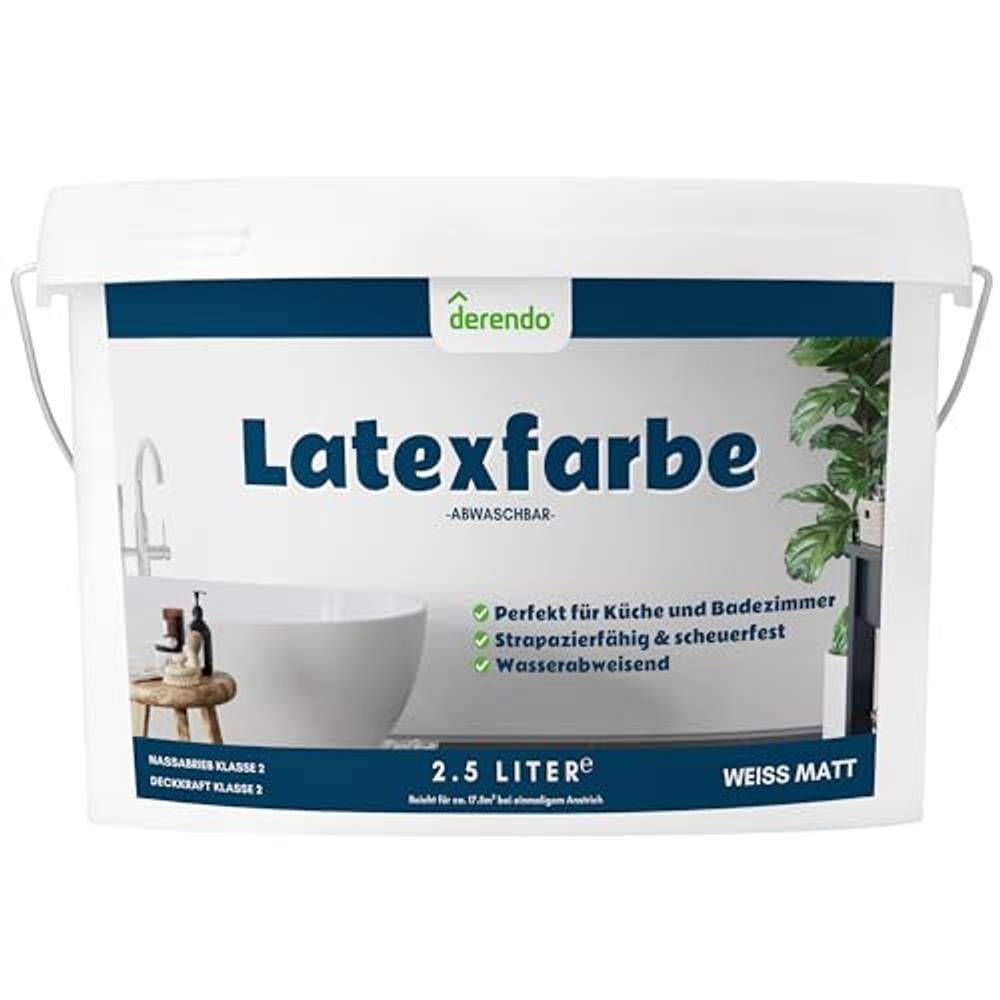 Latexfarbe Mit Latexfarbe Berstreichen