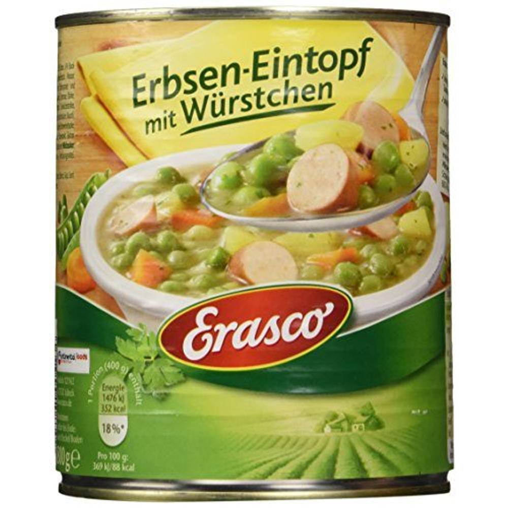 Erbsen Eintopf Mit Wurstchen