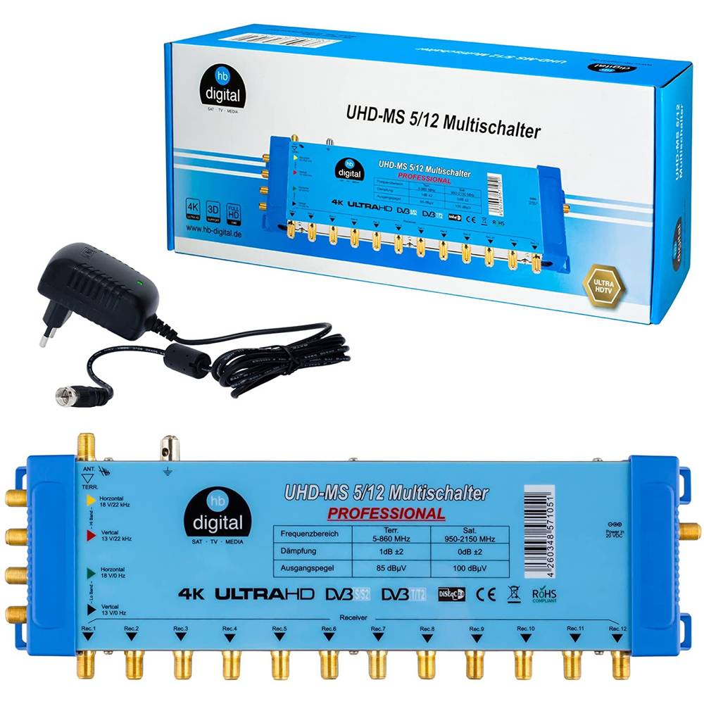 Multischalter 5/12 Test & Vergleich » Top 14 im Dezember 2025