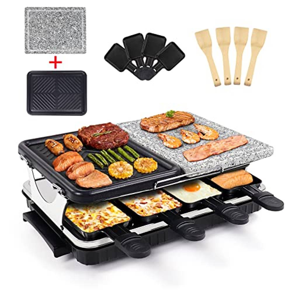 Reinigung Steinplatte Raclette