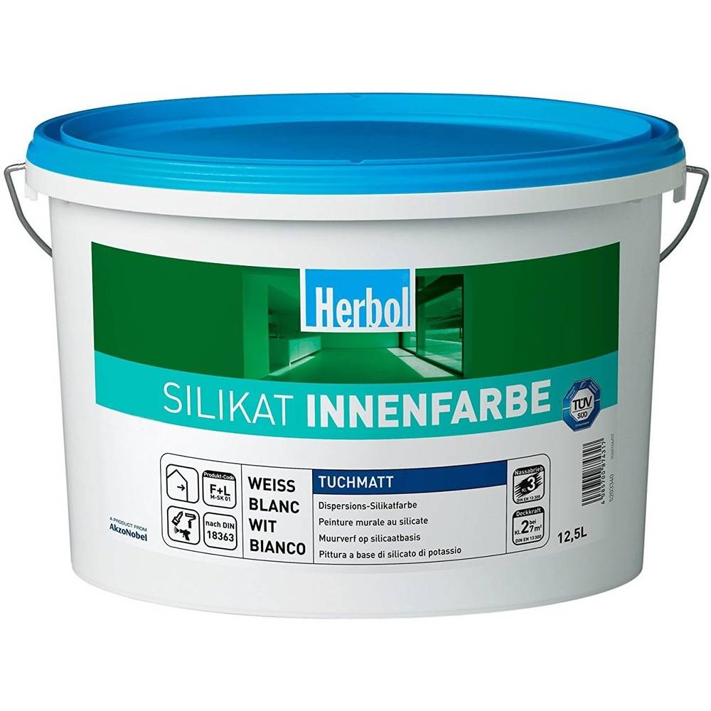 Silikatfarbe Innen Test