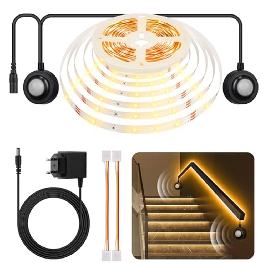 Led Streifen Mit Bewegungsmelder Und Dammerungssensor