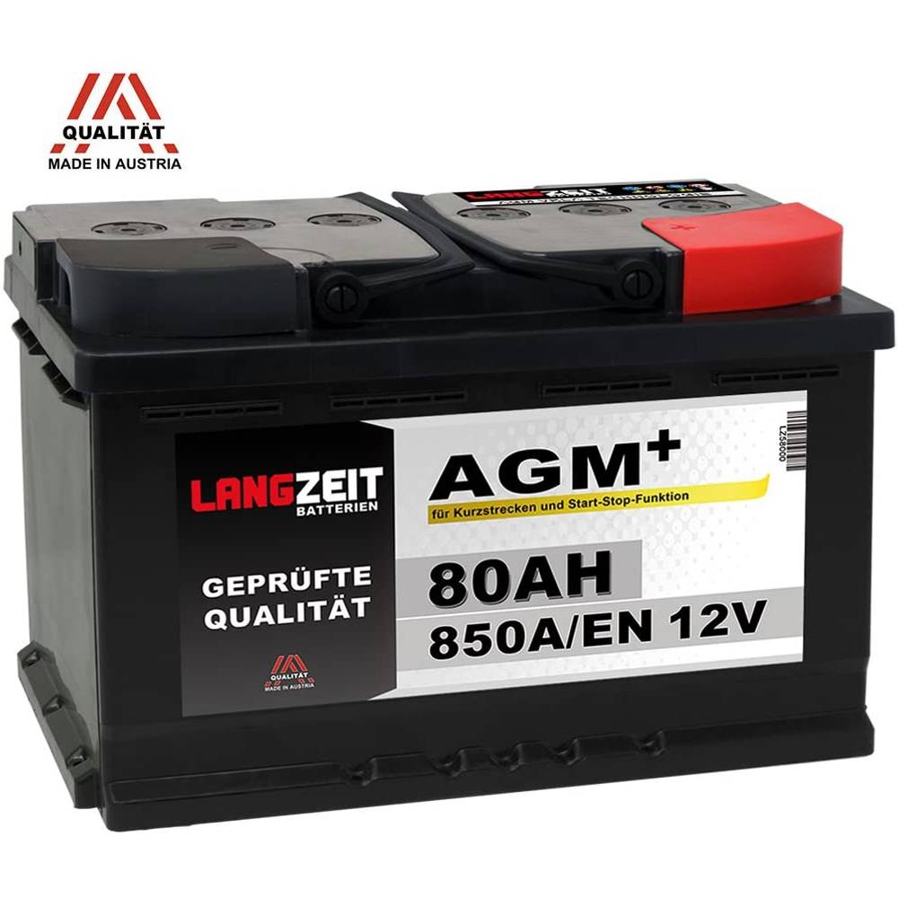 AGM-Batterie 80Ah Test & Vergleich » Top 12 im Juli 2025