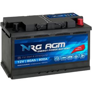 AGM-Batterie 80Ah Test & Vergleich » Top 15 im Januar 2026