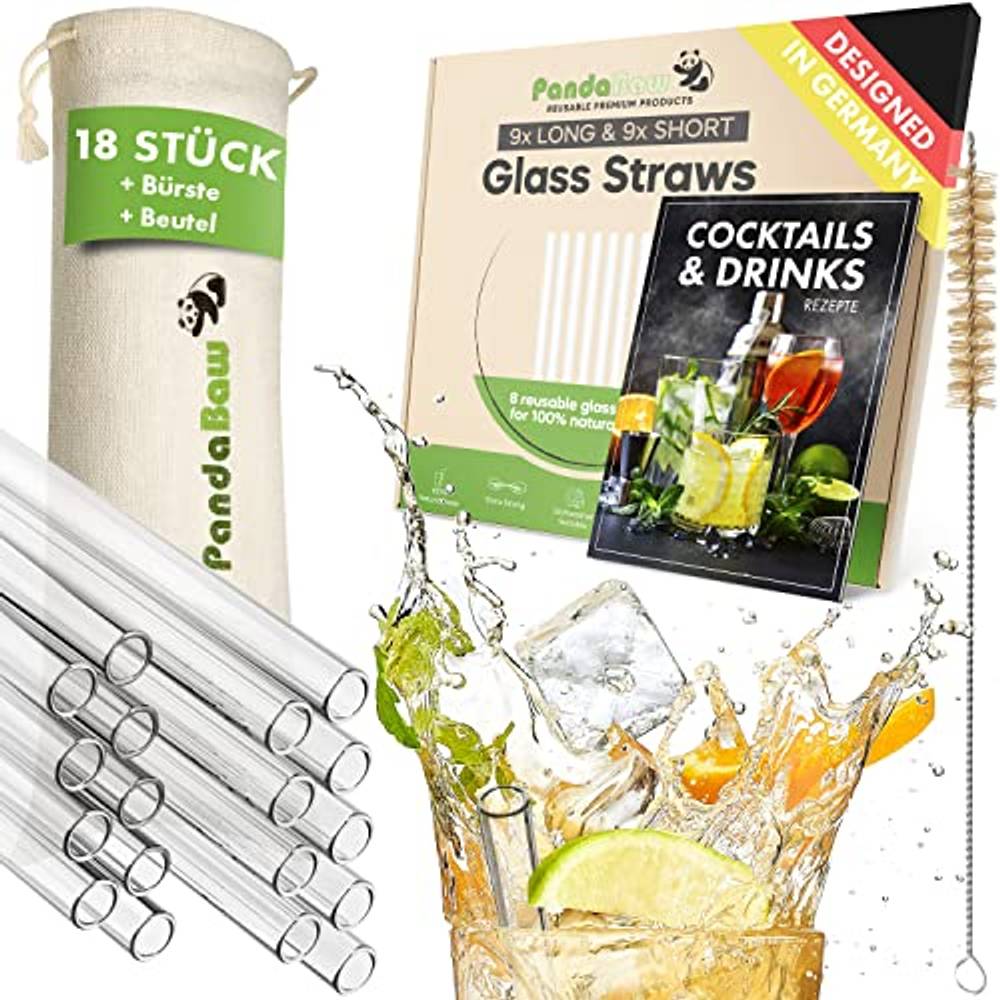 Glas-Strohhalm kaufen - Test & Vergleich » Top 19 im Juni 2023
