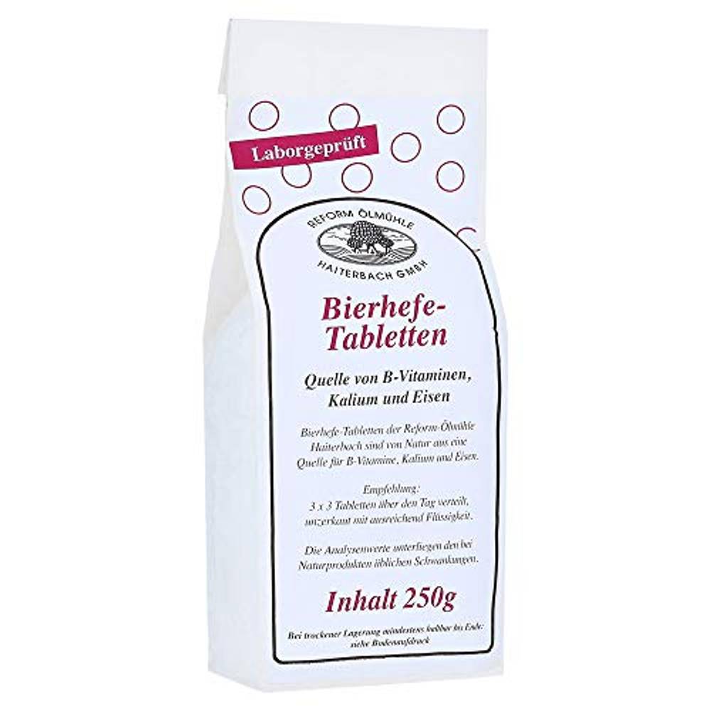 Bierhefe-Tabletten Test & Vergleich » Top 11 im November 2024