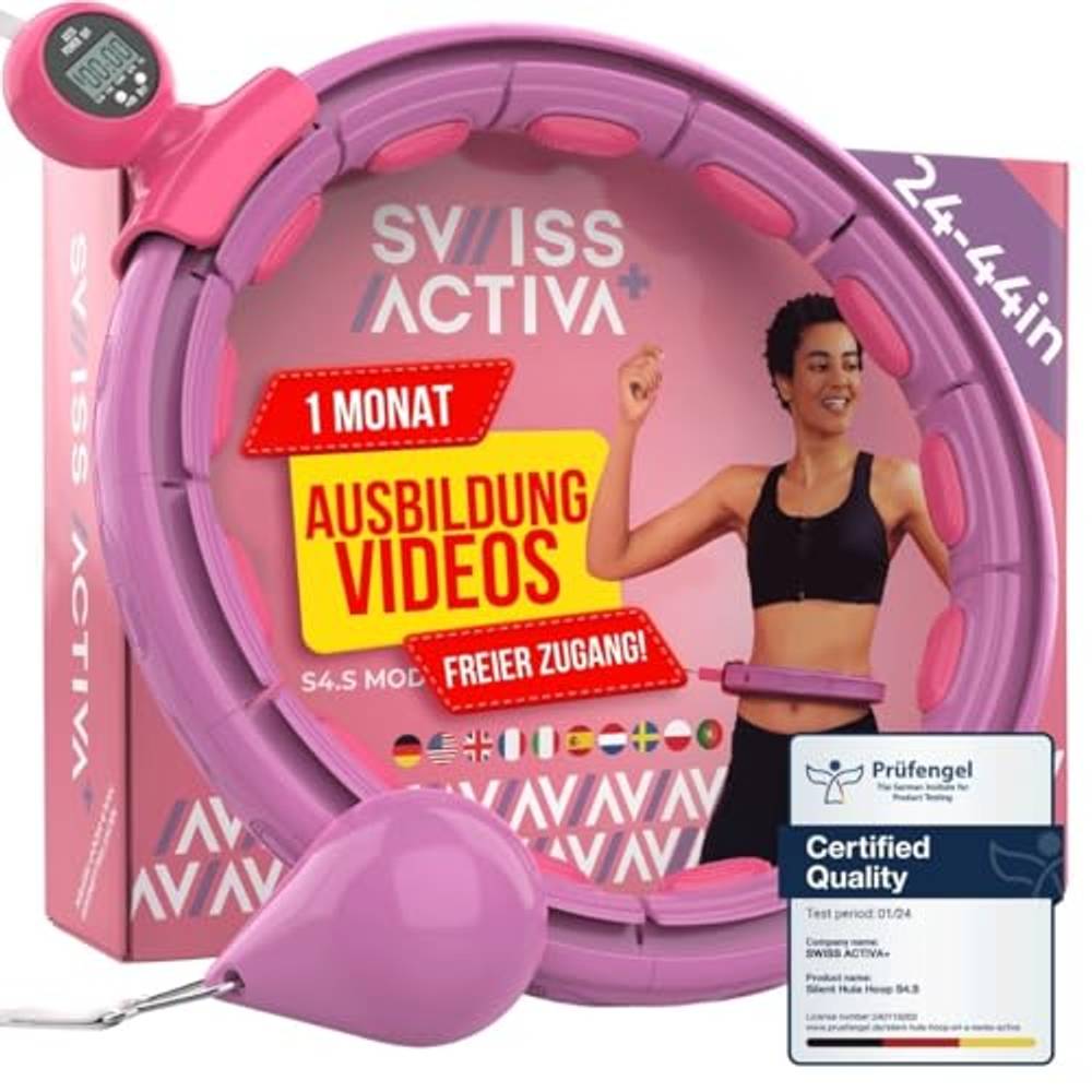 Erstaunlich Swiss Activa Smart Hula Hoop Reifen Bilder