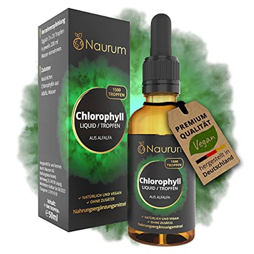 Chlorophyll-Tropfen: Test & Vergleich Top 10