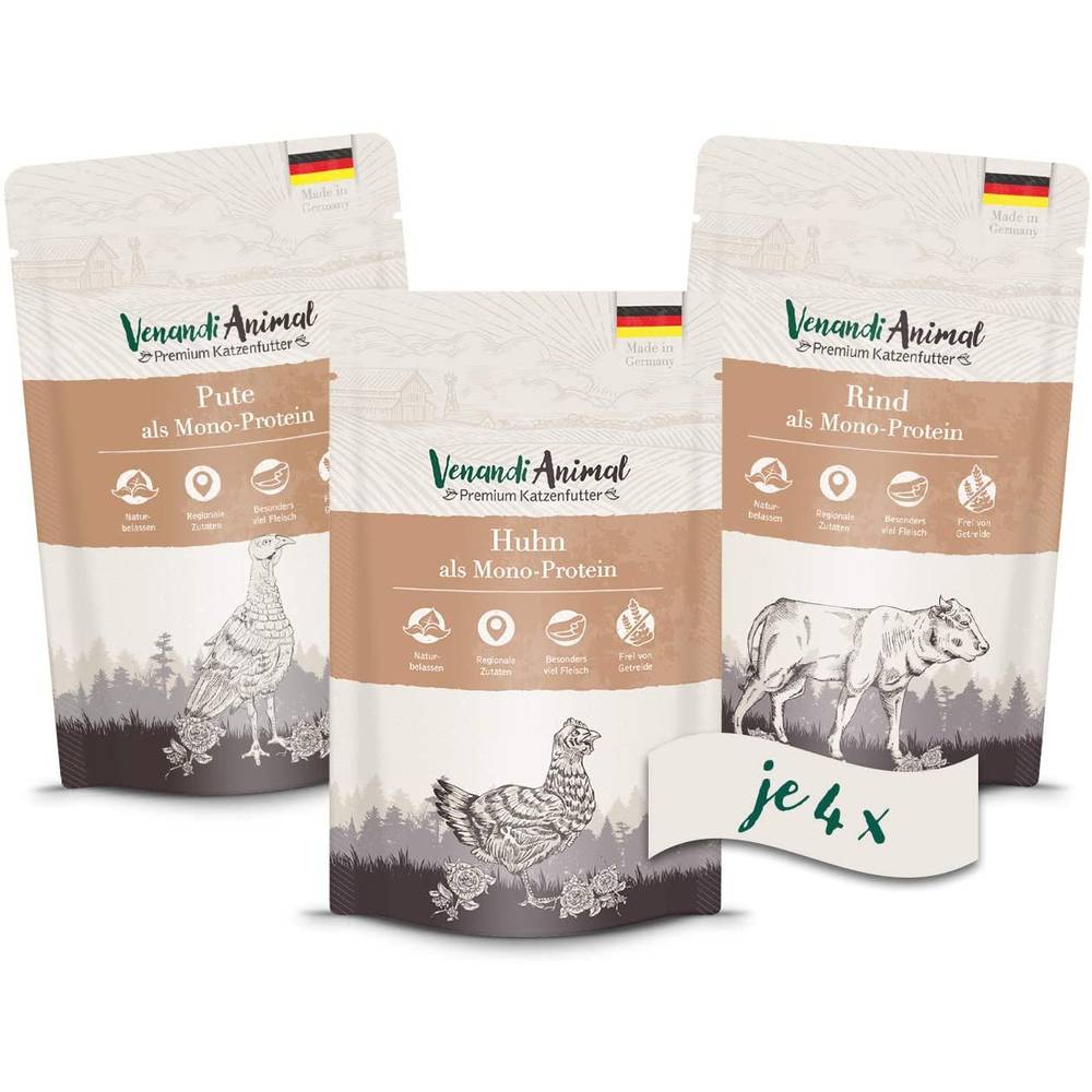 Venandi-Katzenfutter: Top 10 Test & Vergleich