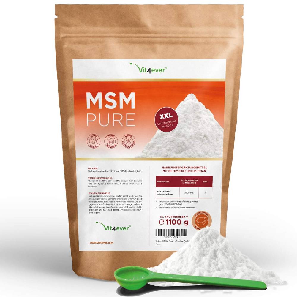 MSM-Pulver Test & Vergleich: Top 10