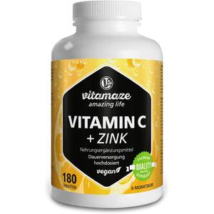 Vitamin C + Zink Test & Vergleich » Top 13 im Dezember 2025
