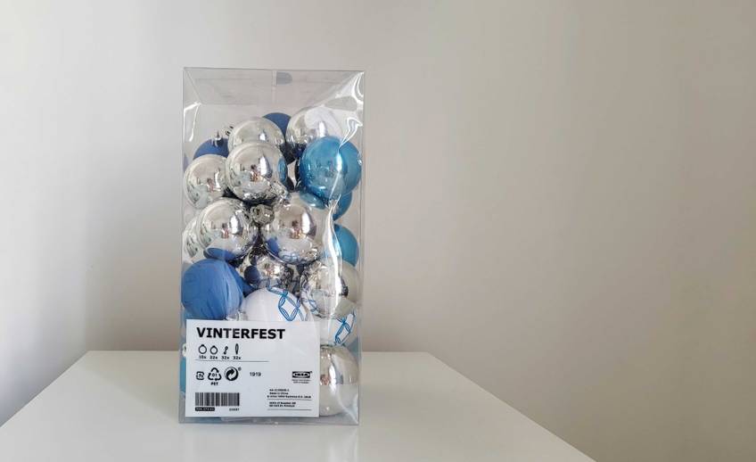 Wunderschöne Weihnachtskugeln Kunststoff Ikea Fotos