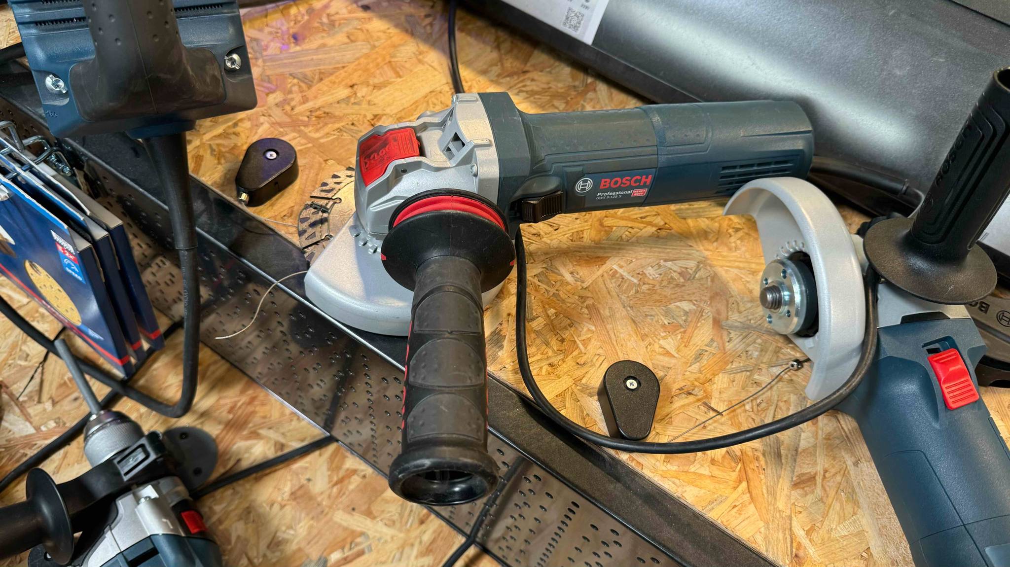 Winkelschleifer 125 Drehzahlregelung Test