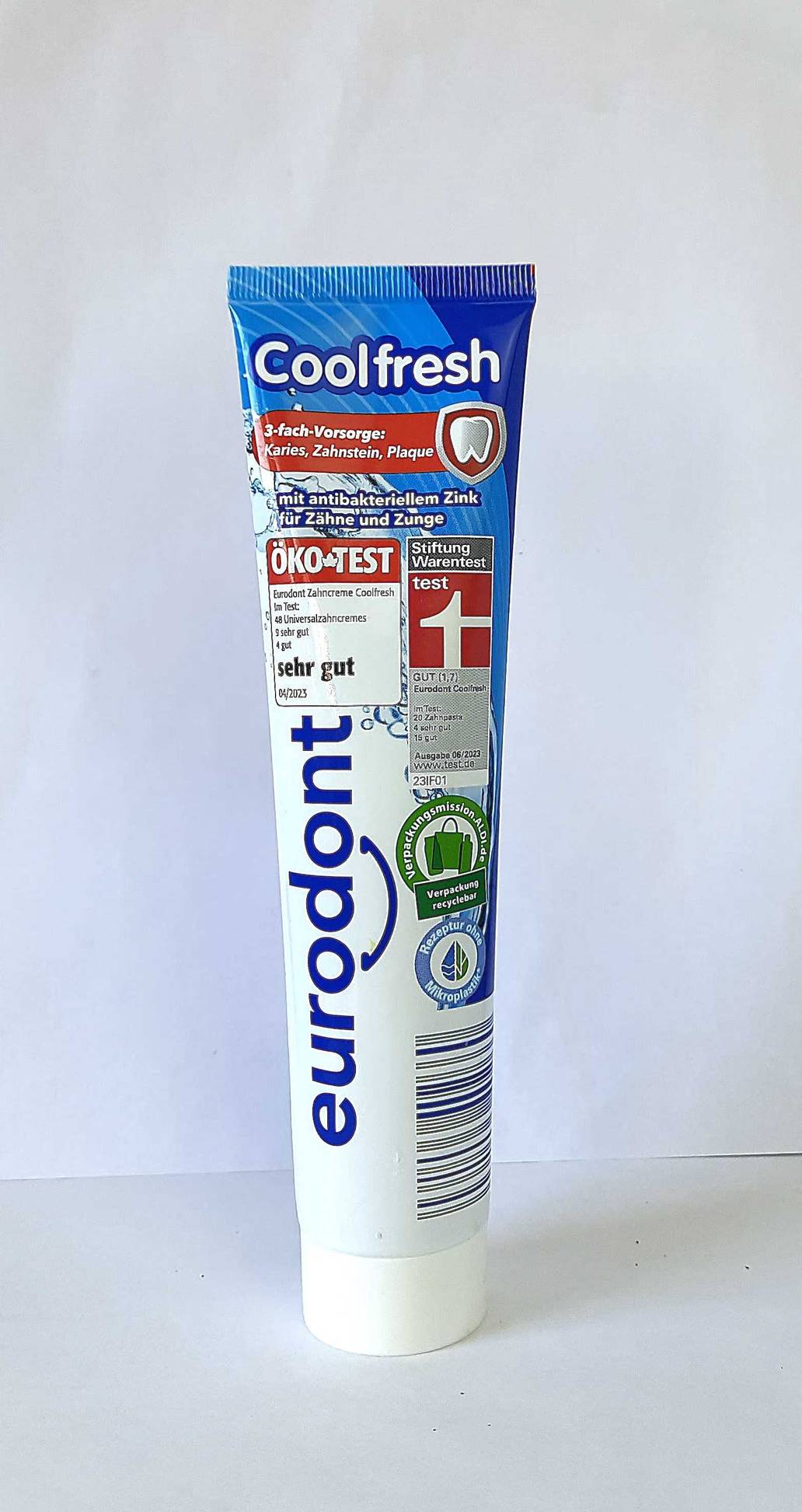 Eurodont Zahncreme Coolfresh